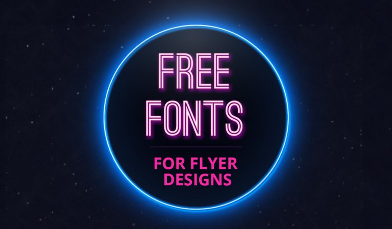 Awesone Free Fonts for Your Flyer Designs - Graphicadi