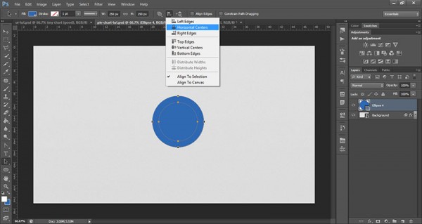 Create an Adjustable Donut Chart in Photoshop - Graphicadi
