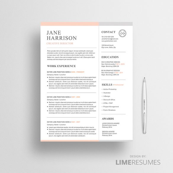 How to Design an Eye-Catching Resume - Graphicadi