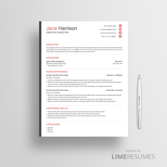 How to Design an Eye-Catching Resume - Graphicadi