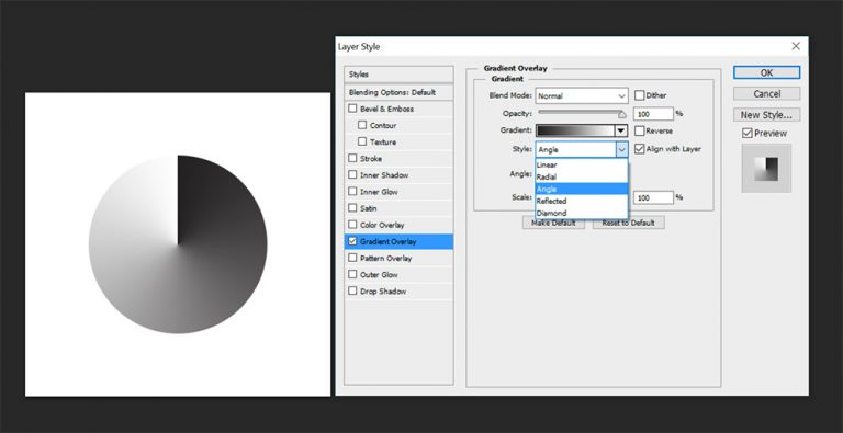 How to Create Adjustable Pie Chart in Photoshop - Graphicadi