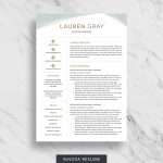 10+ Best Etsy Resume Templates - Graphicadi