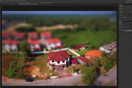 How to Create a Miniature Effect in Photoshop - Graphicadi